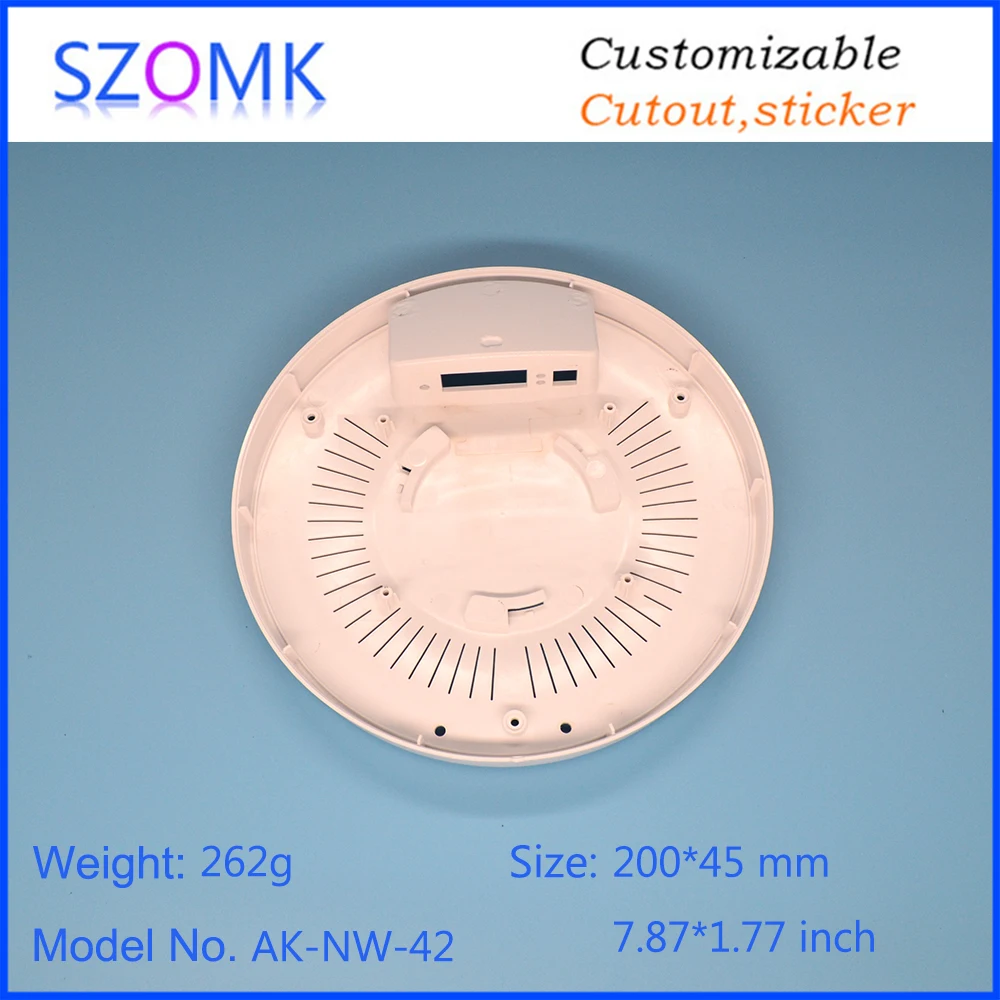 1 piece 200*45mm ceiling wifi network plastic box for electronics ...