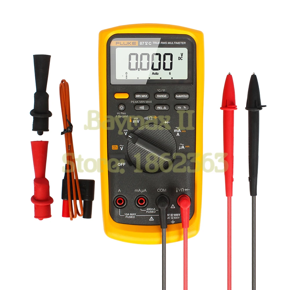 Fluke 87VC industrial multimeter F87V/C Ex Intrinsically Safe True RMS ...