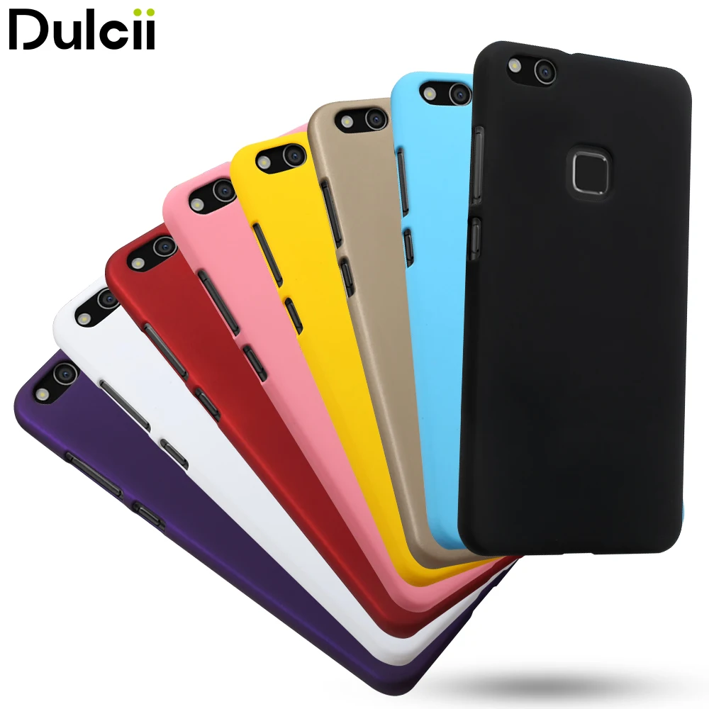 Dulcii Phone Cases For Huawei P10 Lite Mobile Phone Bag Rubberized PC ...