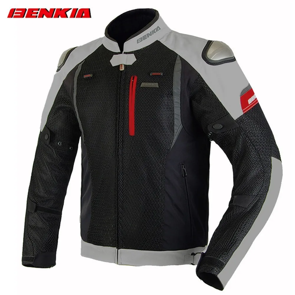 BENKIA JW69 Sommer Mesh Motorrad Jacke Männer Racing Reiten Kleidung ...