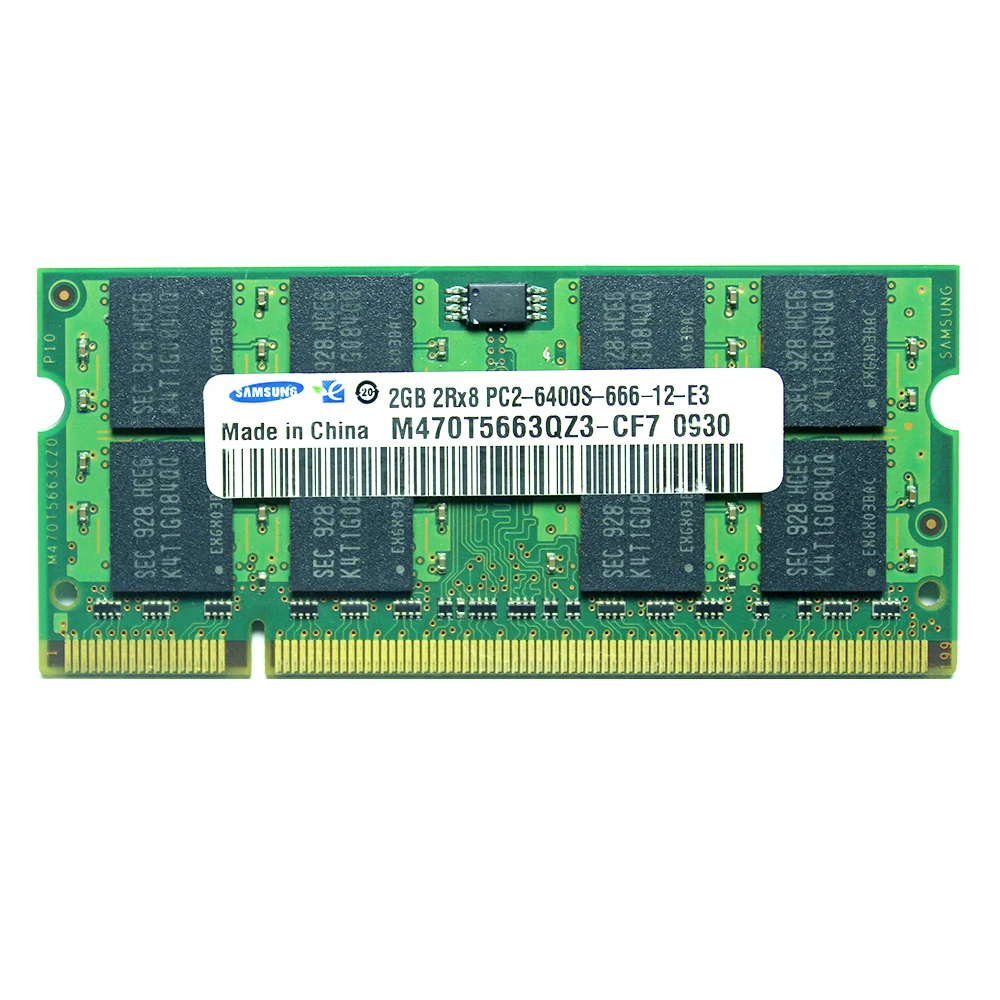 RAM DDR2 2G 4G 2*2G 800 DDR2 800MHZ 667 Laptop DDR2 PC2 6400 Memoria ...