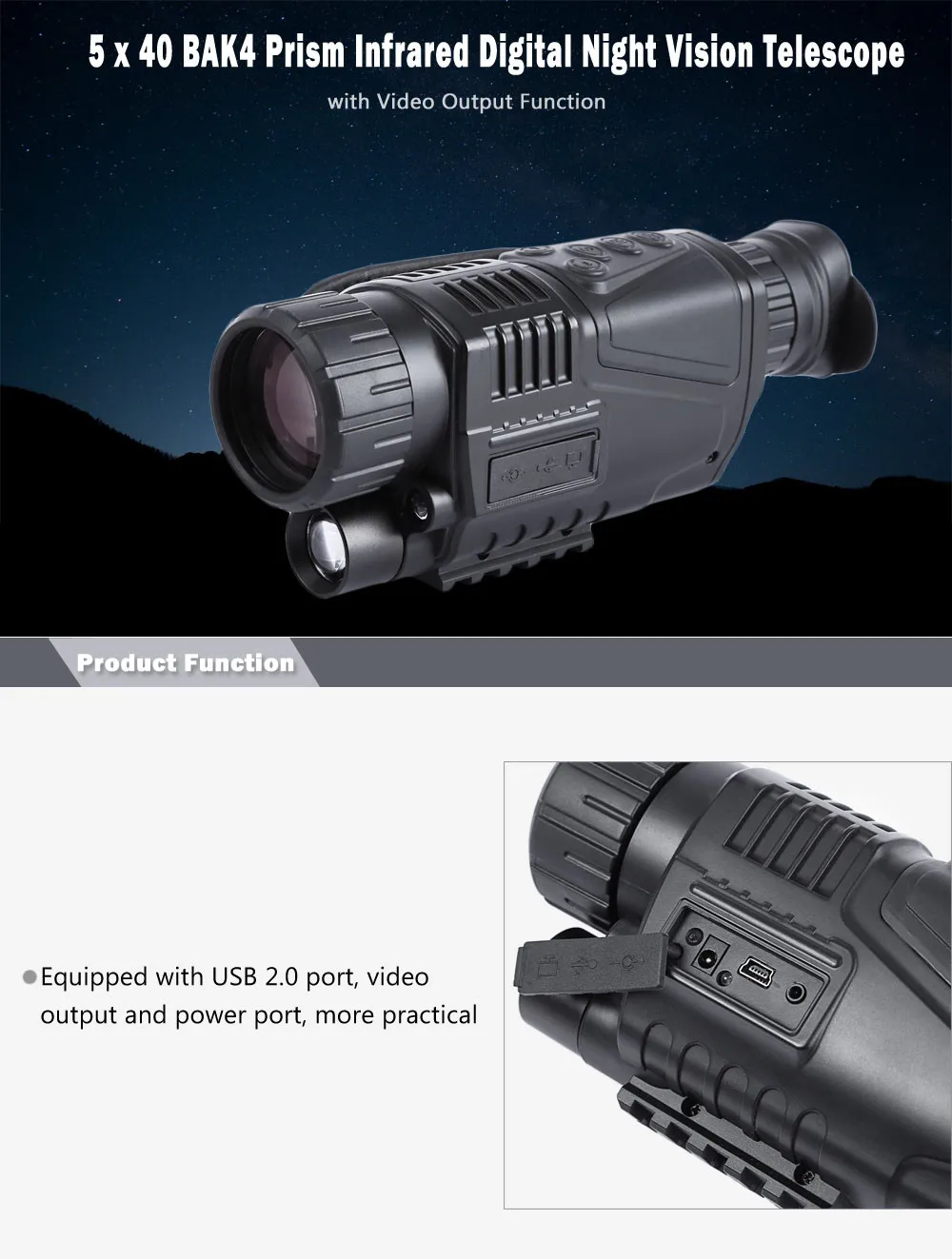 Night Vision Telescope