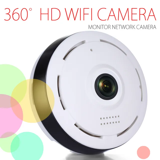 HD 360 Degree Panoramic Wide Angle MINI Cctv Camera Smart IPC Wireless ...
