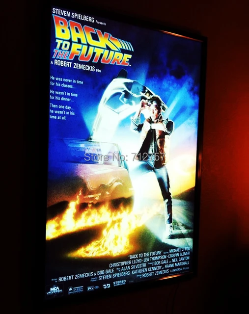 Lighted Movie Posters