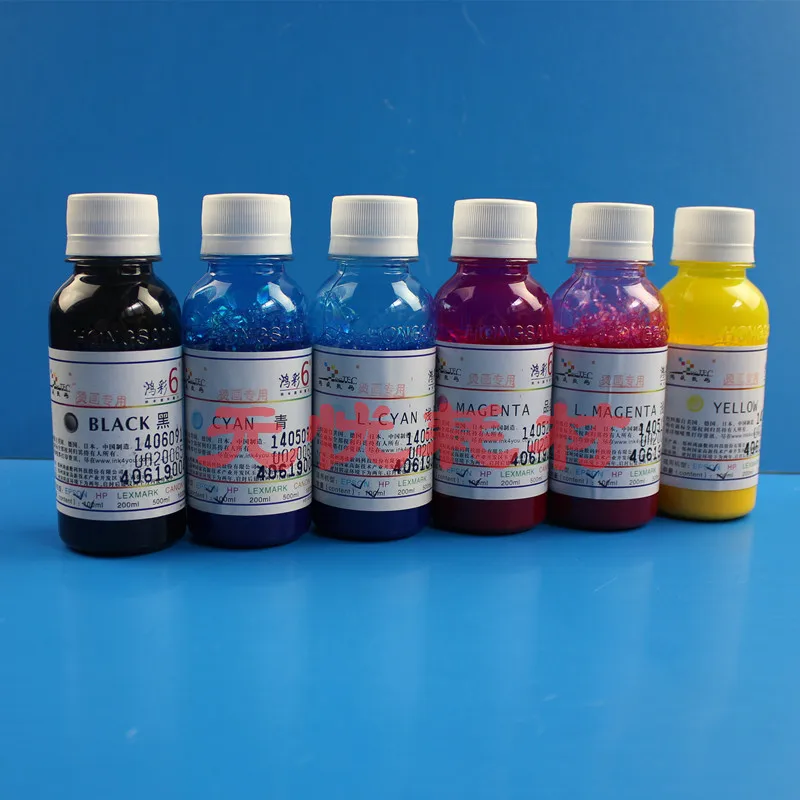100ml 6bottle Universal Compatible Heat Transfer Ink Kit For Epson ...