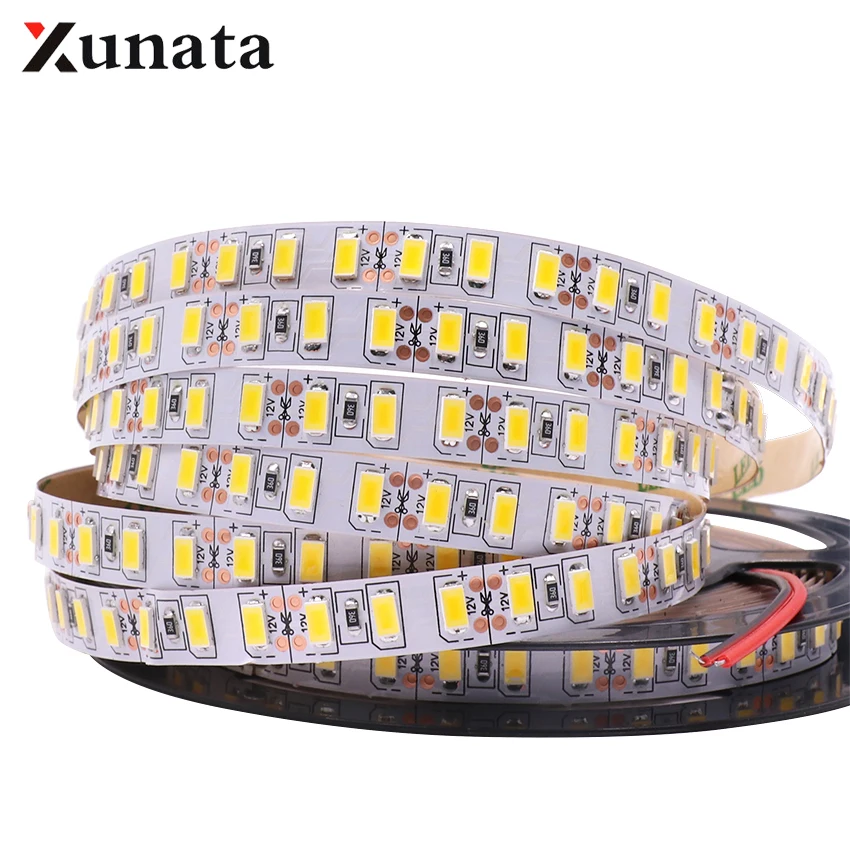 DC-12V-LED-Strip-60leds-120leds-m-SMD-5630-5730-Lights-5050-2835-5054 ...