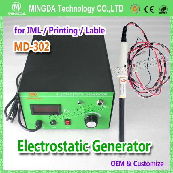 High Voltage 20KV Electrostatic Generator / ESD Discharge Static ...