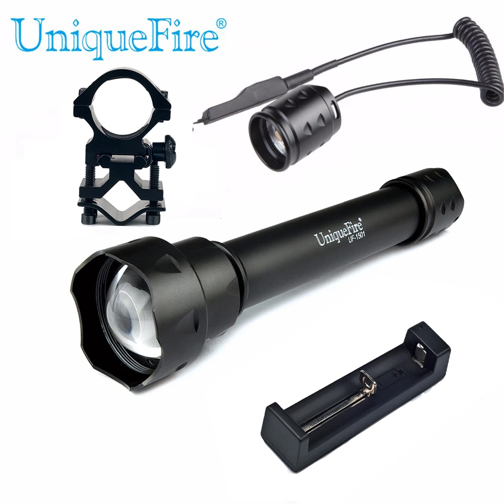 UniqueFire-1501-XML-XML-2-Tactical-LED-Flashlight-Adjustable-5-Modes ...