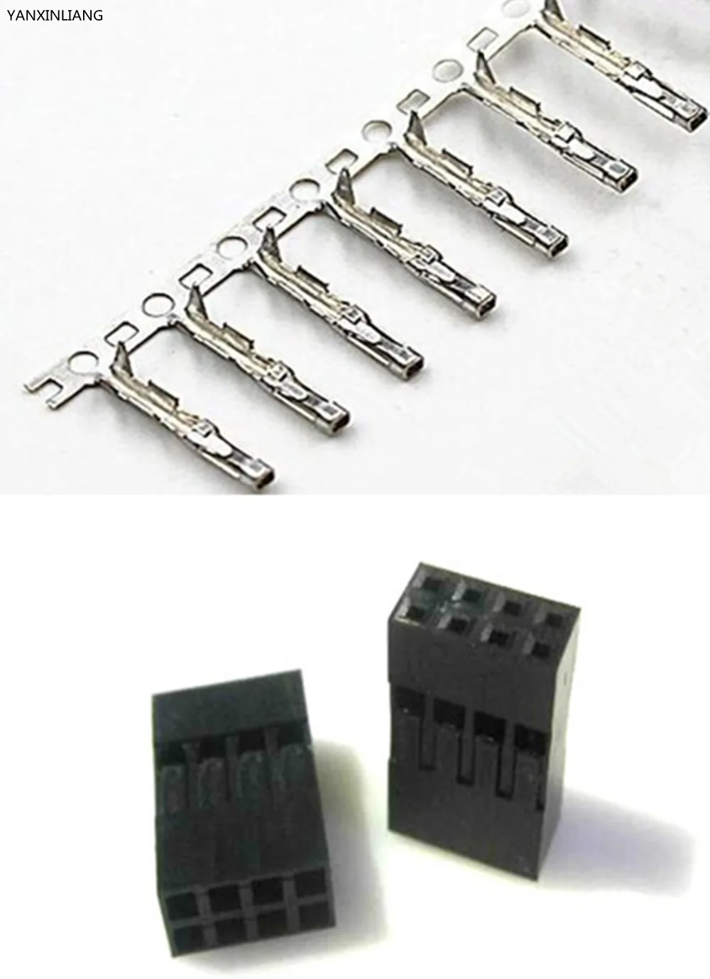 20PCS Double Row Dupont Header Connector 2.54MM Pitch Male Female