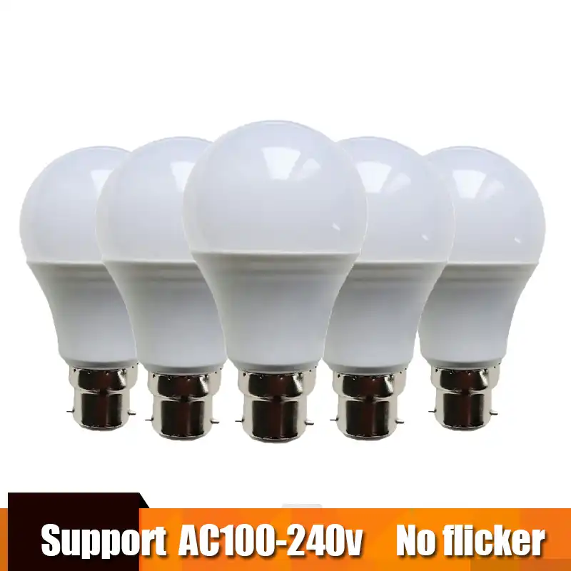 B22 LED Bulbs 150W Equivalent 17W LED Bayonet Light Warm White 2700K Super Bright 1600LM Energy ...