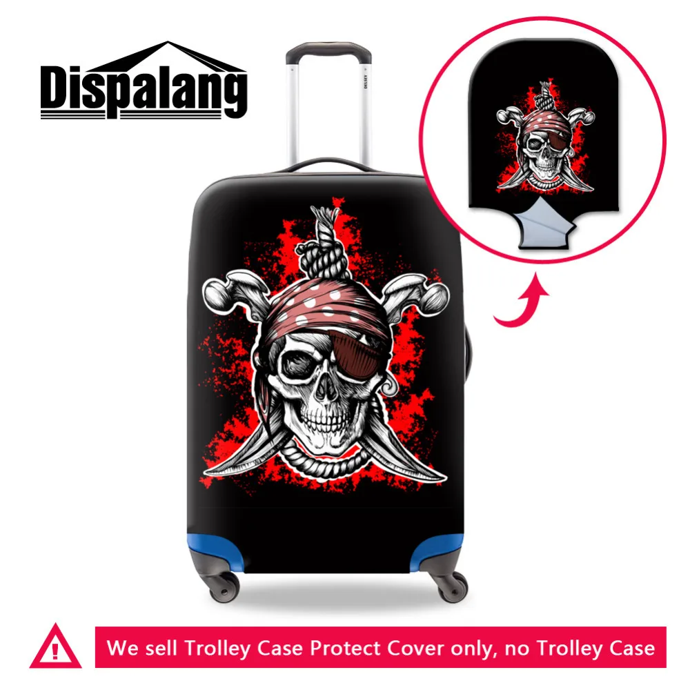 Cool Travel Accessories Skull Print Luggage Protective Covers Bags ...
