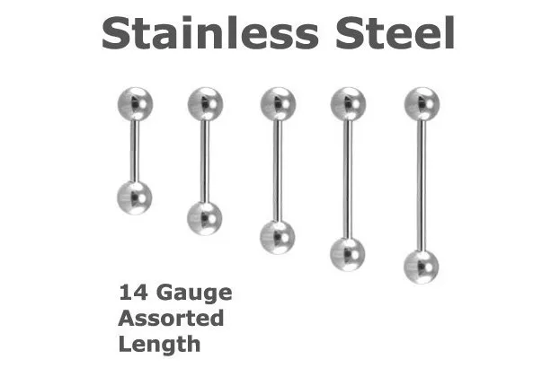 Tongue Ring Size Chart Length Tongue Ring Sizes