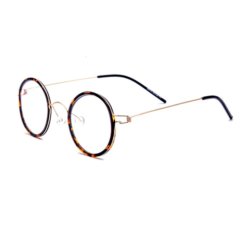 Vazrobe Titanum Glasses Men Women No Screw Small Round Eyeglasses ...