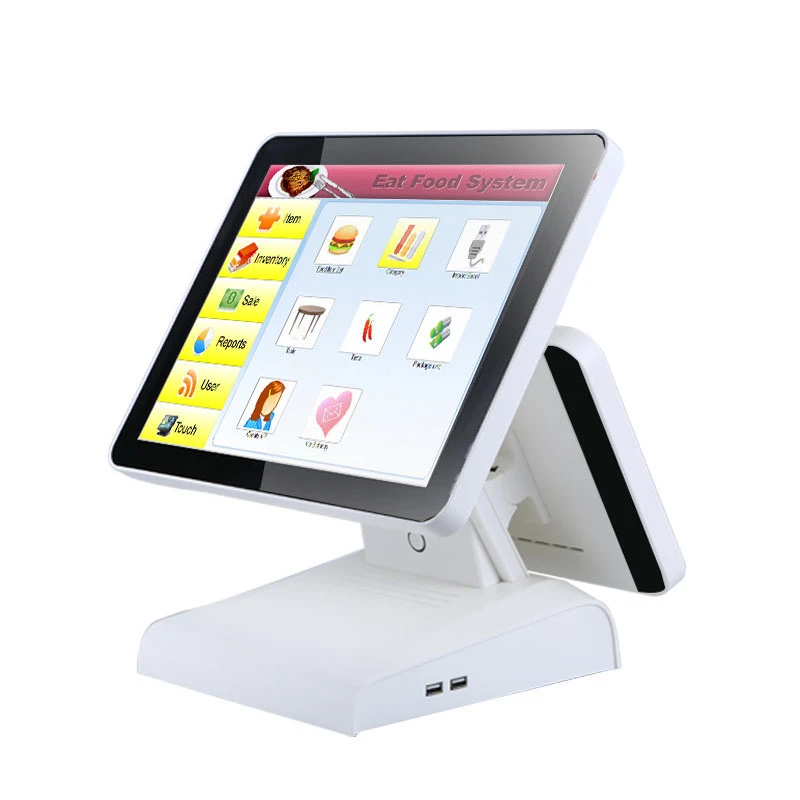 صنع في الصين OEM نظام POS لمطعم نقطة بيع 15 بوصة تعمل باللمس ماكينة ...