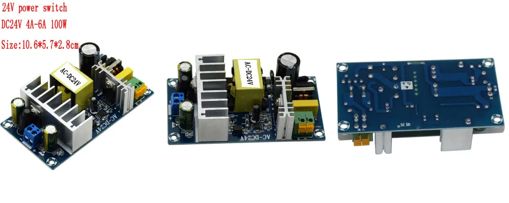 Buy WX-DC2412 Professional High Power 24V 4A 6A Switching Power Supply ...