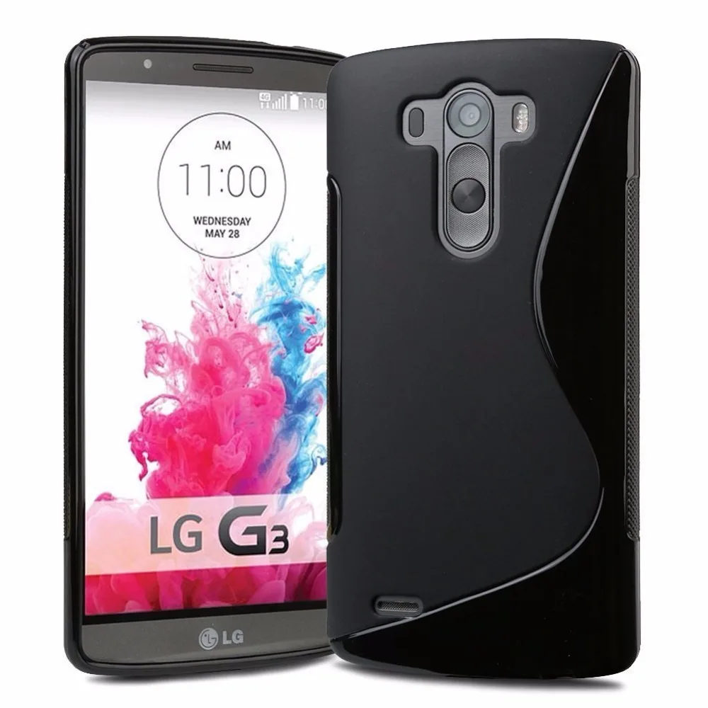 For Lg G3 G4 G4c G4s G5 V10 K10 K7 Tpu S Line Slim Soft Case Back Cover