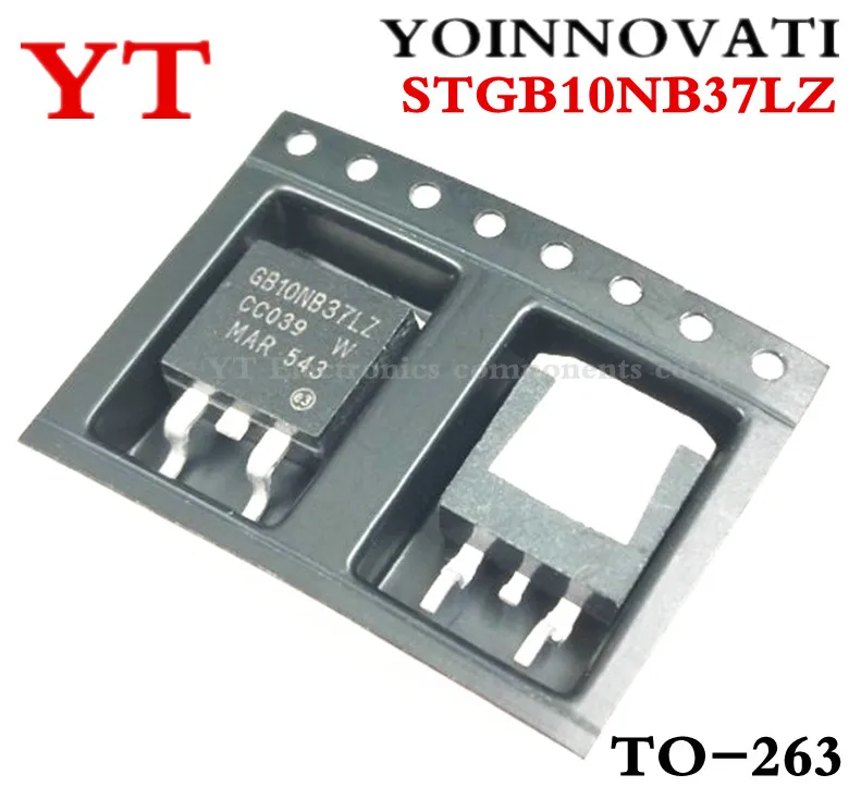 20 Stks/partij STGB10NB37LZ GB10NB37LZ 440V 20A 125W D2PAK Ic Beste ...