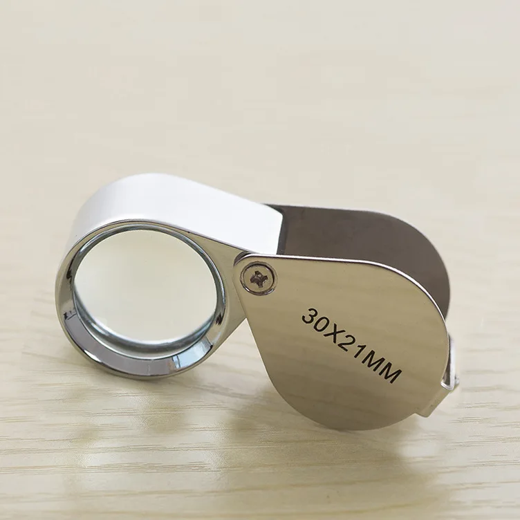Mini lupa de alta qualidade 30x30x21mm, 200 peças, dhl ou ems, lupa ...