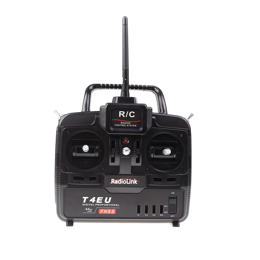 low price RadioLink T4EU 6 2.4G 6CH Radio Control System Transmitter w ...