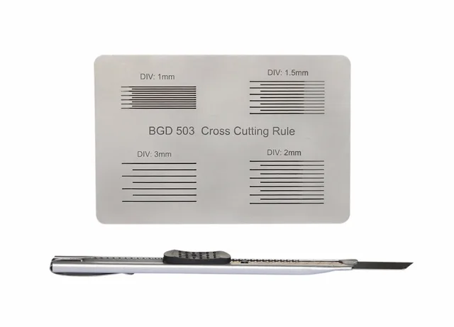 Cross Cutting Rule cross cut guide Adhesion Tester meter cross cut ...