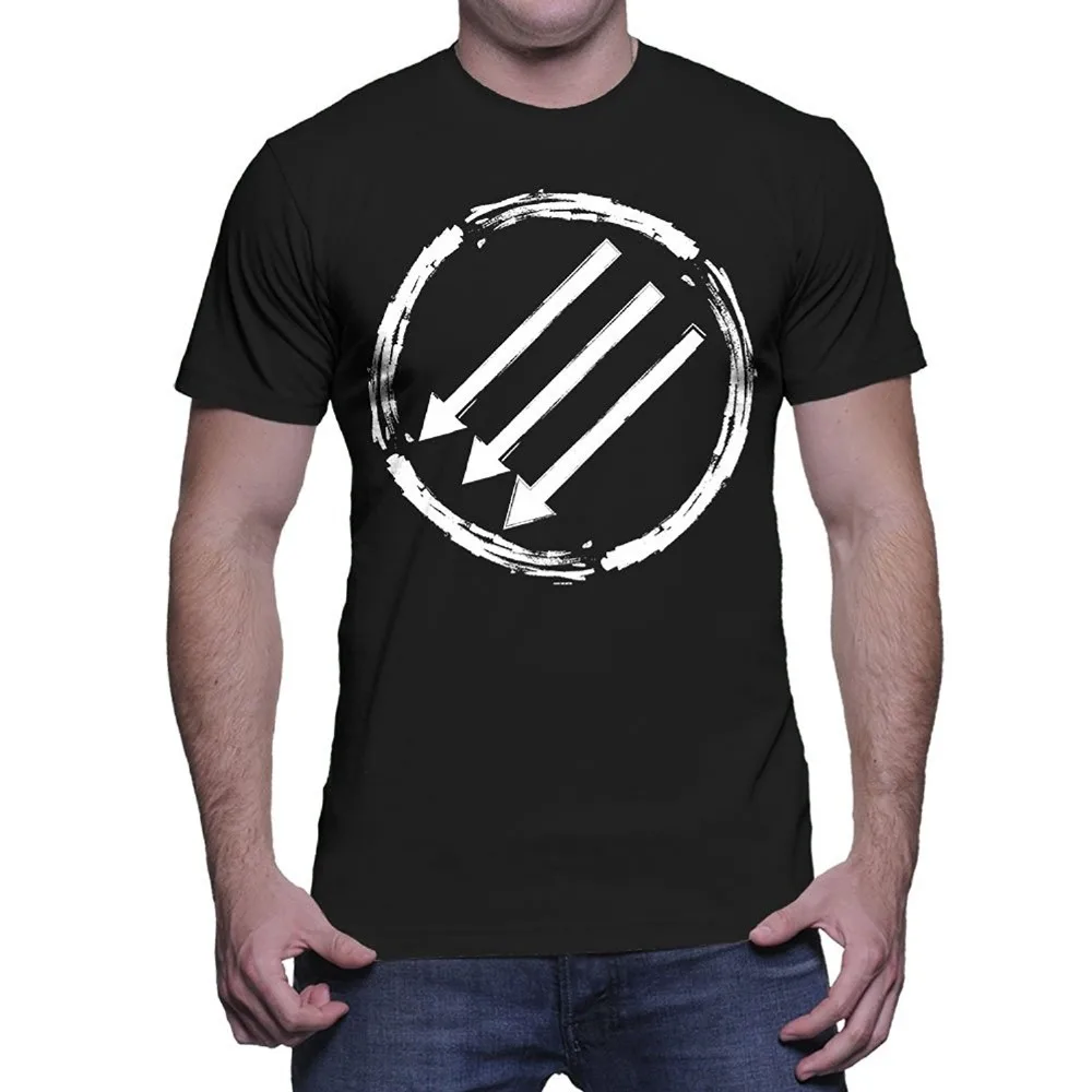 Summer New Print Cotton Fashion Men'S Anti Fascist Logo O Neck Short ...