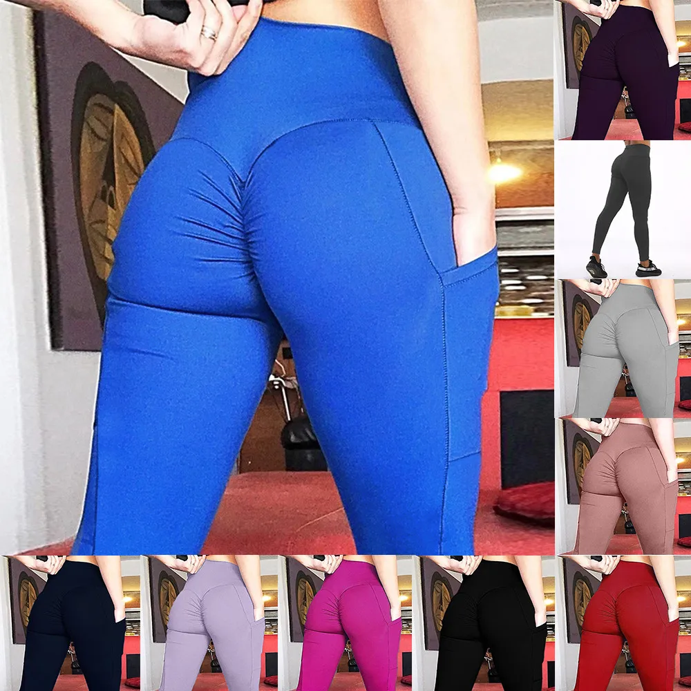 Womail Brand Honeycomb Printed Sport Leggings Women Fitness Bottoms