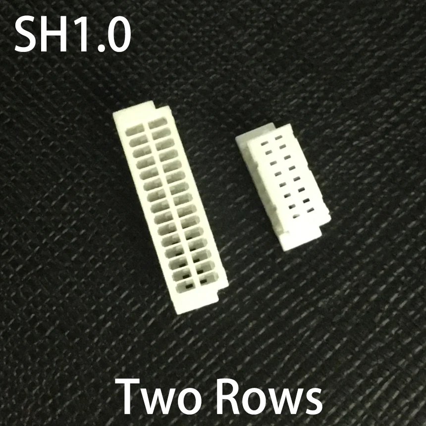 Sh1.0 1.0mm Pitch 2*15p 2x15p 2*20p 2x20p 2*25p 2x25p 30 40 50 Pins Double Rows Plastic Shell ...