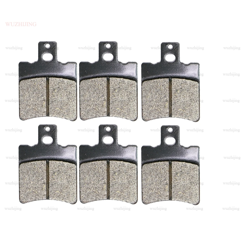 Brake Pad set for HARRISON BILLET 6 piston caliper AFTERMARKET CALIPERS ...