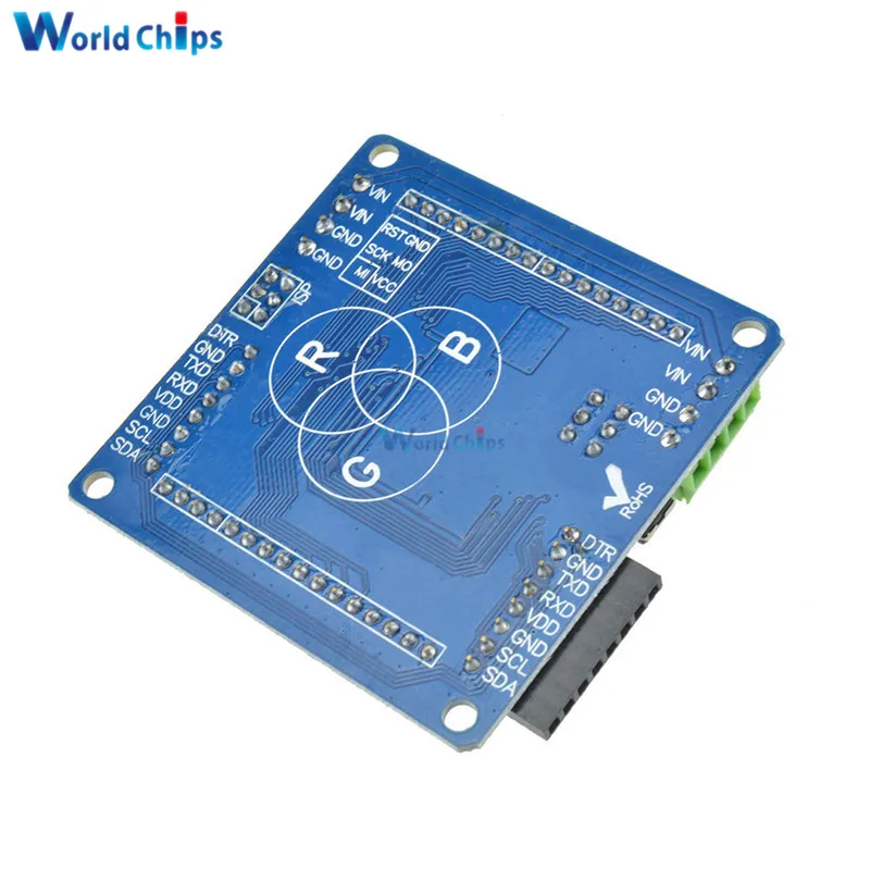 New 8x8 Matrix Driver Shield Full Color Rainbow Colorduino V2.0 DM163 ...