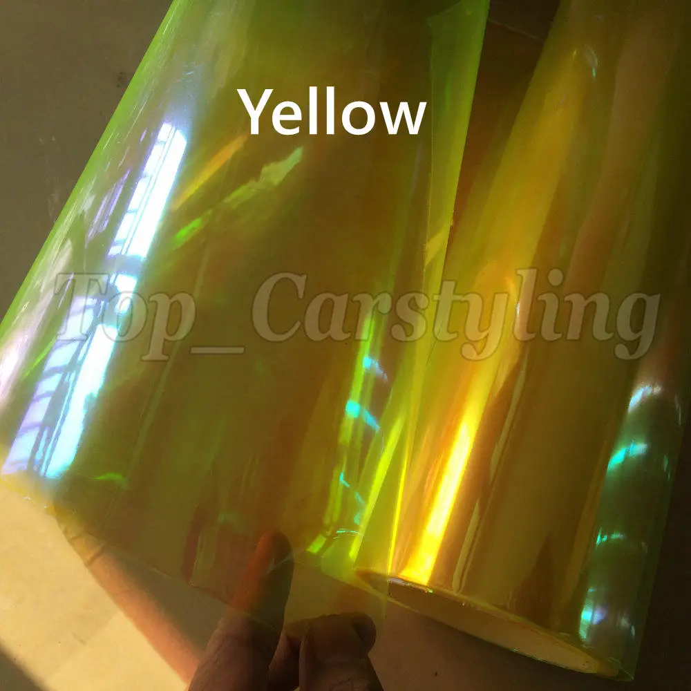 0.3x10m Roll Yellow Headlight Tint Film Car Taillight Fog Vinyl ...