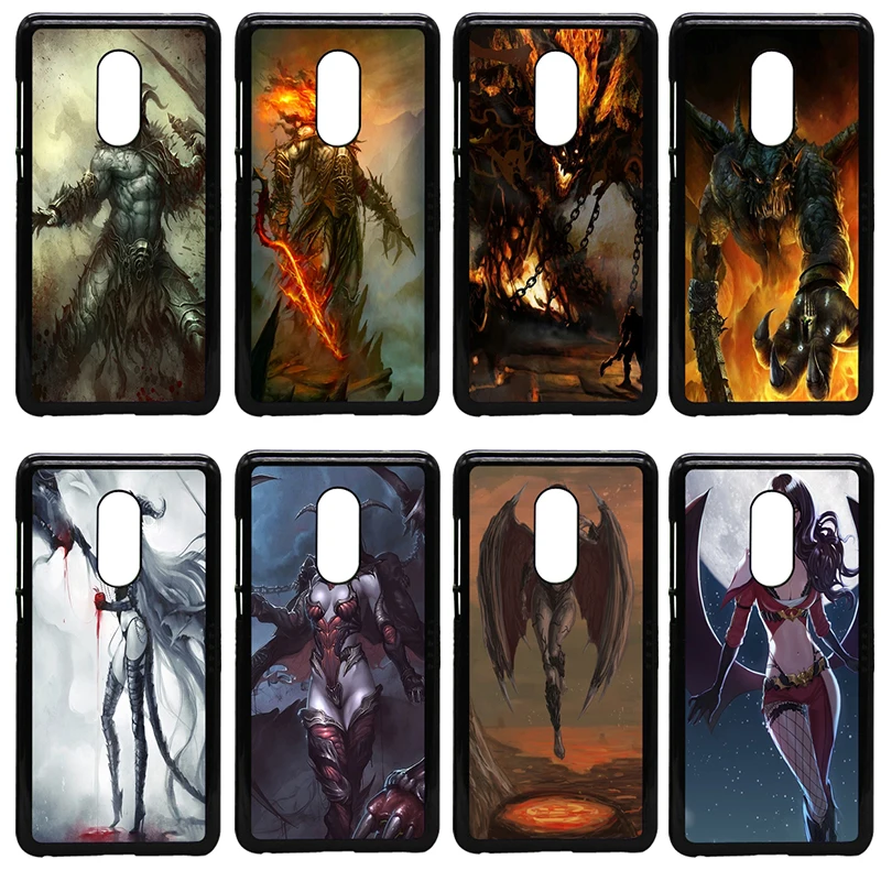 Fashion The Diablos Demon Hunter Cell Phone Cases Hard Cover for Xiaomi ...