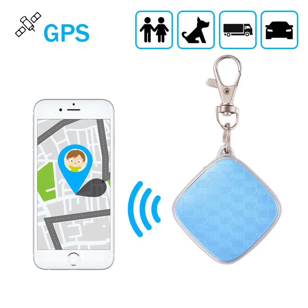 MiNi Car Personal Pet GPS Locator Tracker Keychain GSM Rastreador ...