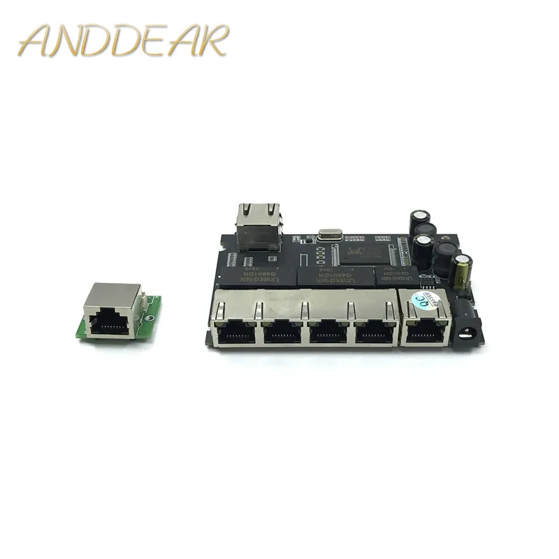 5-port Gigabit Switch Module Is Widely Used In Led Line 5 Port 10/100 ...