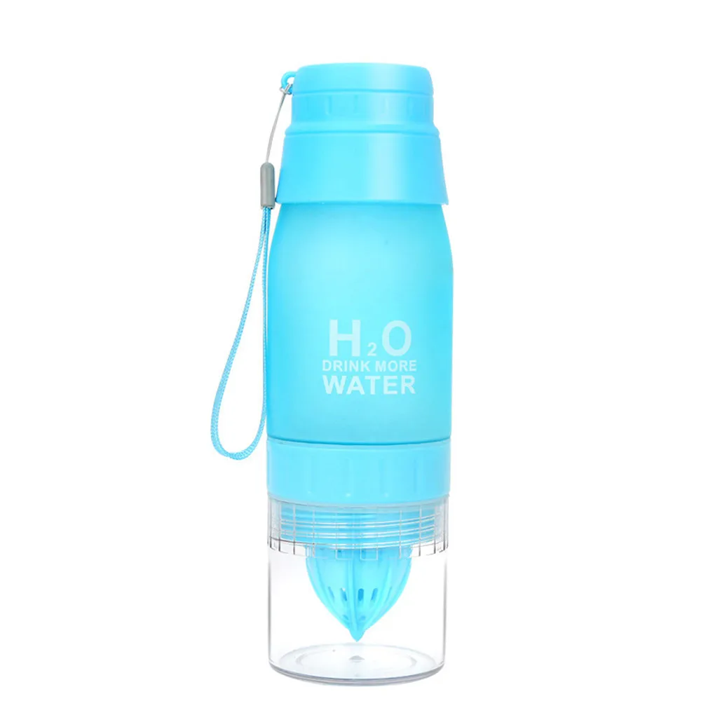 NEW 650ML Lemon Bottles H2O Drink Water Bottle Drink More Water ...