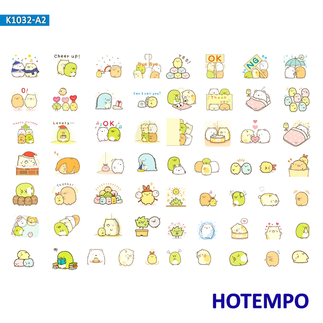 Sumikko Gurashi Stickers for Girl Children Kids Gift DIY Letter Diary ...