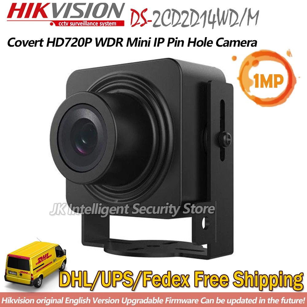 Hikvision Ds 2cd2d14wd M 1mp Mini Ip Camera English Version Onvif Wdr Hd720p Atm Cctv Covert