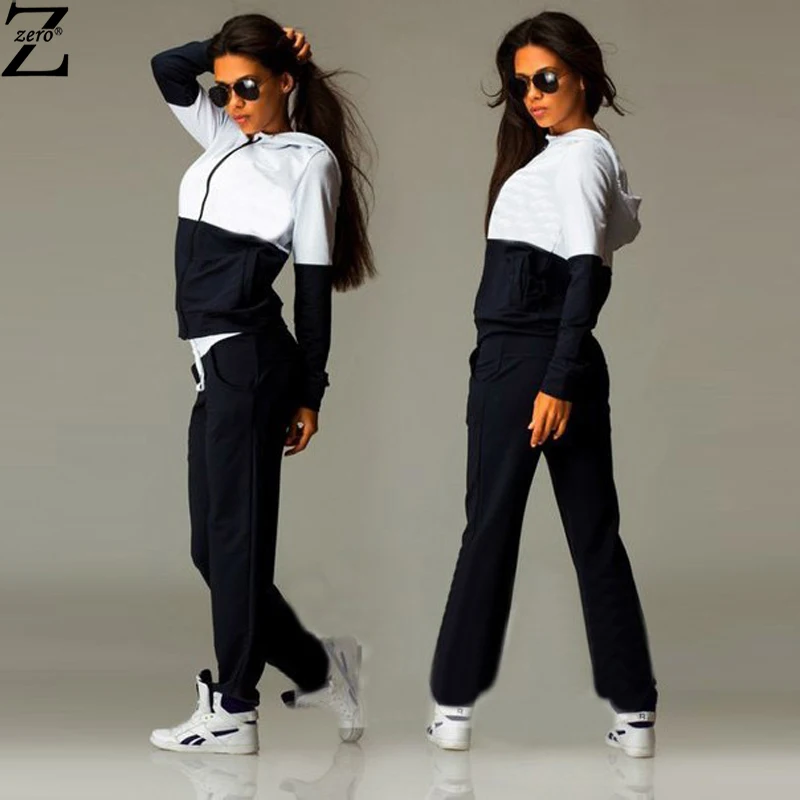 High Quality 2015 Autumn Winter Women Sport Suit 2 Piece Set Women Sexy ...