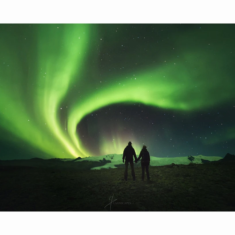 Aurora polaris & lover Scenic Diamond Painting Cross Stitch Wall Art ...