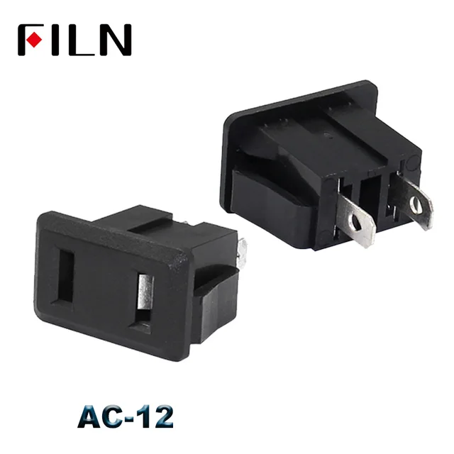 IEC320 C14 Electrical AC Socket 3 pin red LED 250V Rocker Switch 10A ...