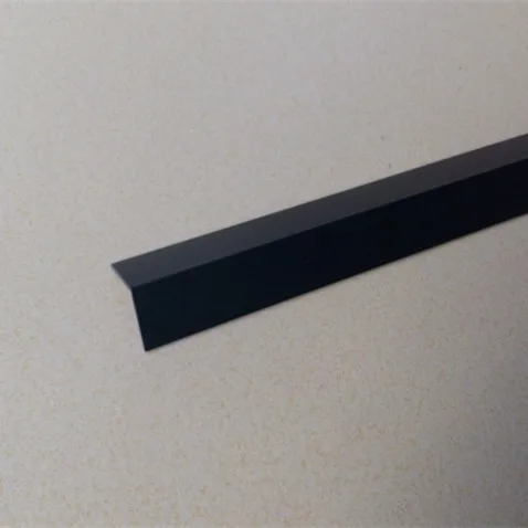 Black 2 cm wide strip retaining wall angle protective wallpaper income ...