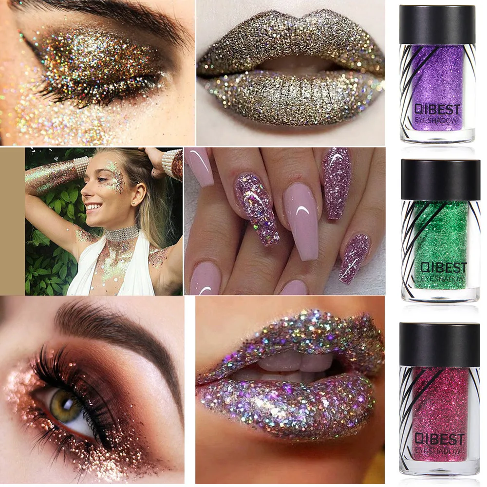 New Cosmetic Eye Shadow Makeup Glitter fashion Powder Pearl Metallic ...