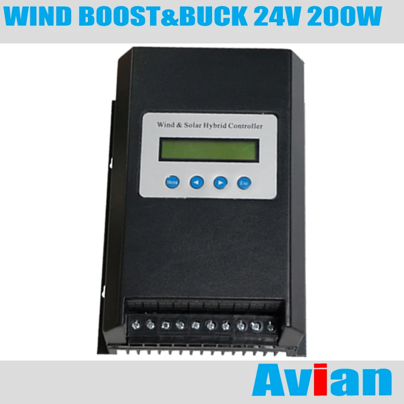 24V 200W MPPT 풍력 발전기 컨트롤러, 부스트 및 벅 기능 10V ~ 80V 충전 무료 소프트웨어 모니터 CE 인증 ...