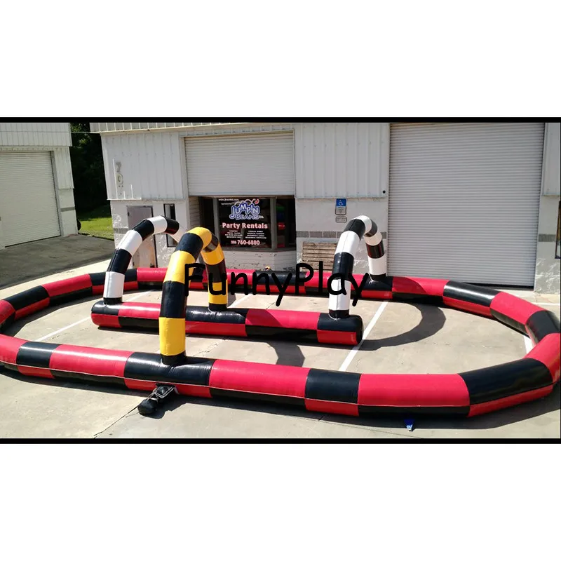 Inflatable Racing Car Autodrome,inflatable Racing Speedway,inflatable ...