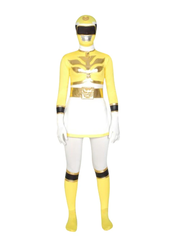 Yellow Power Ranger Costume Megaforce