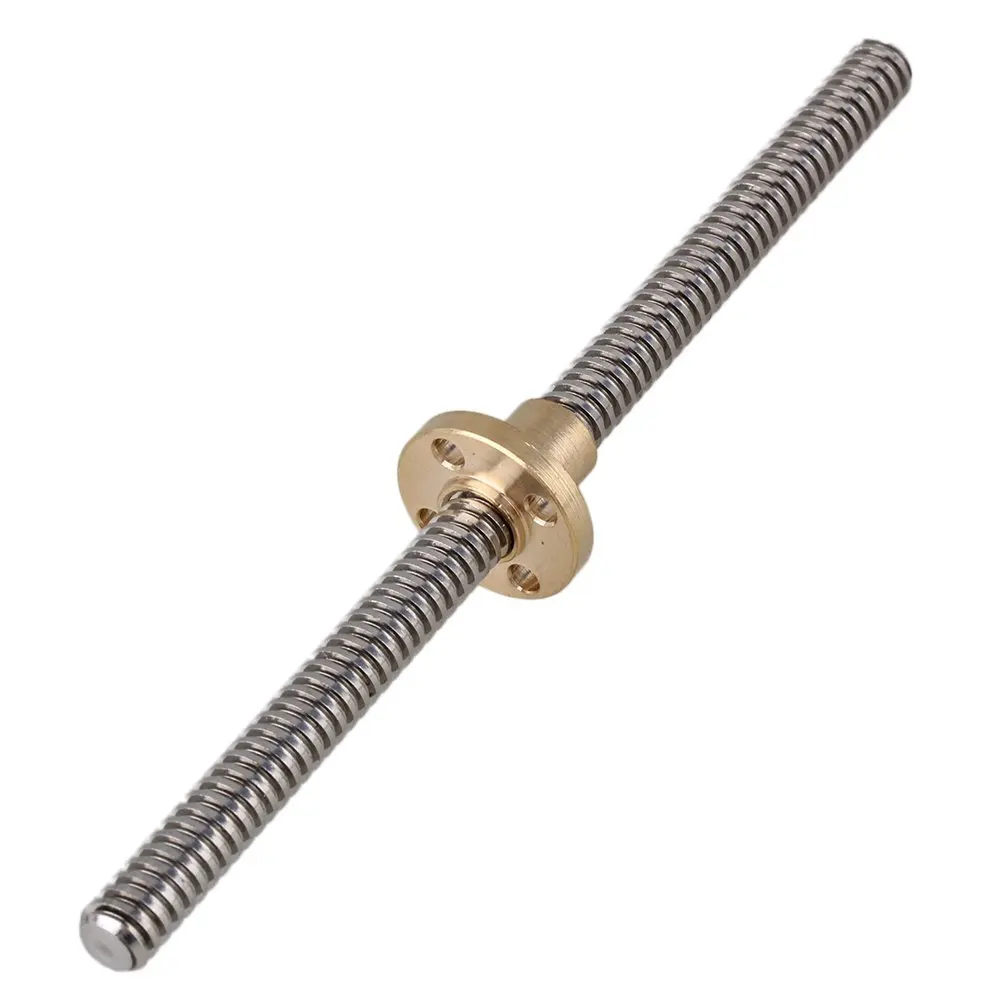 Stainless-Steel-L150mm-D8mm-2mm-Lead-Screw-Rod-with-Nut-Z-Axis-for-3D ...
