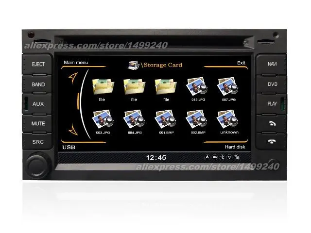 Para Citroen dispatch 2007 ~ 2012-sistema de navegación GPS del coche ...