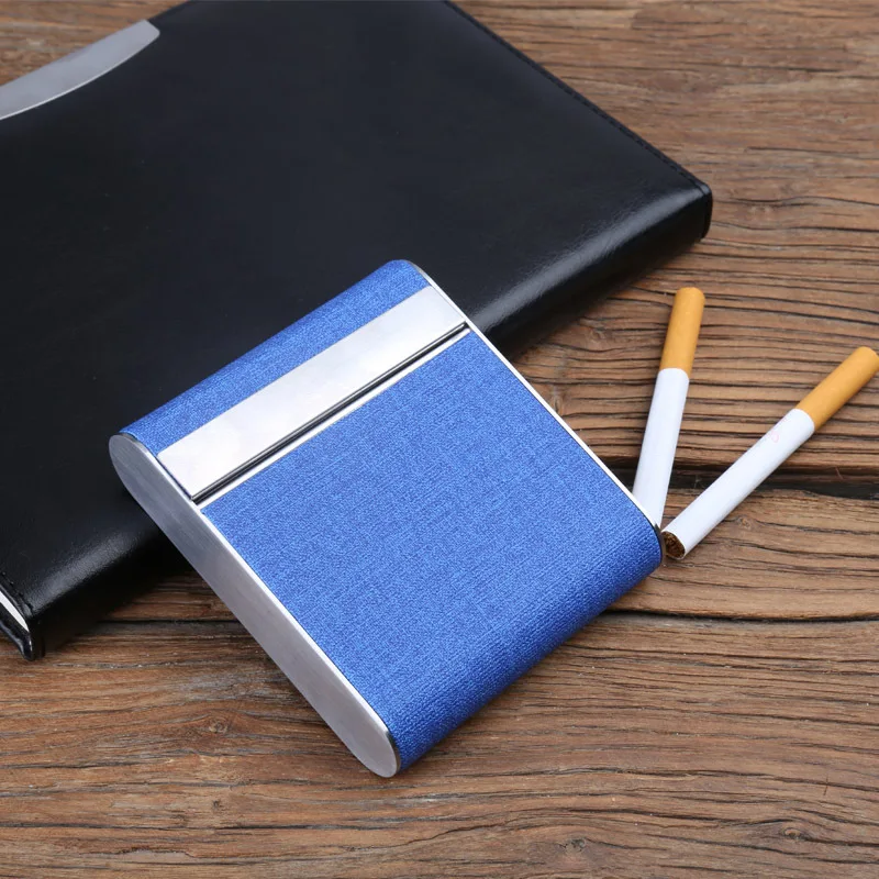Cigarette Case Vertical Stainless Steel Originality Individuality New ...