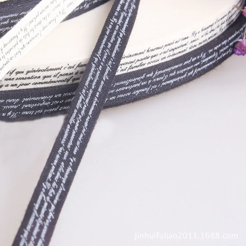 Custom-2cm-one-colors-printing-black-cotton-ribbon-printed-design ...