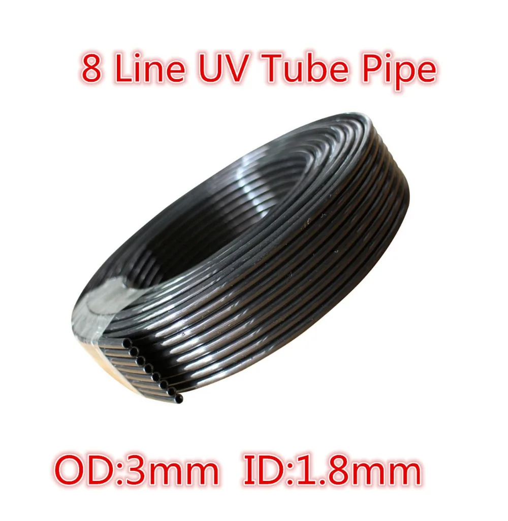 10-meters-lot-Black-8-lines-solvent-UV-ink-tube-hose-3mm-2mm-Printer ...