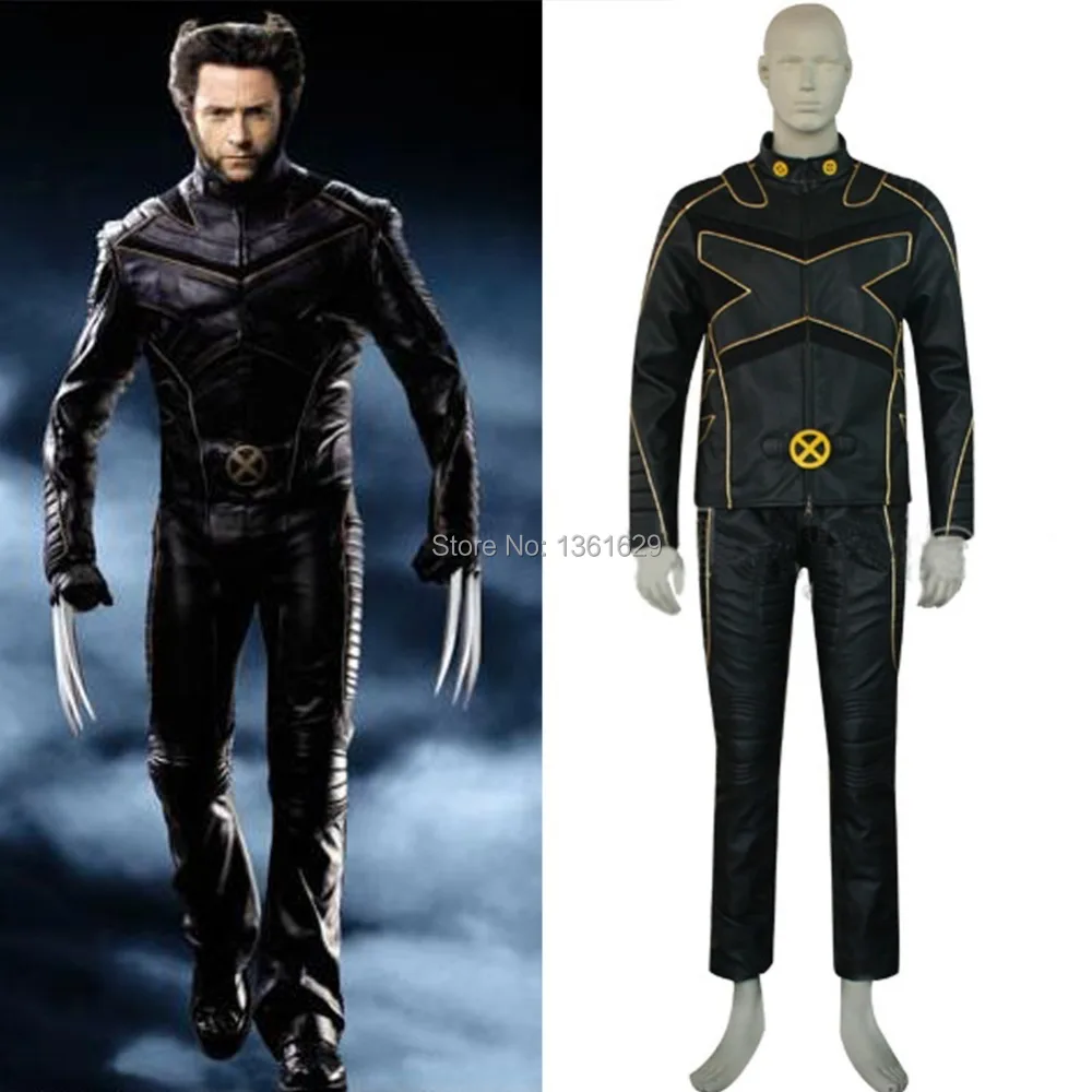 Good Quality Halloween Costumes Men Customized X men Origins Cosplay ...